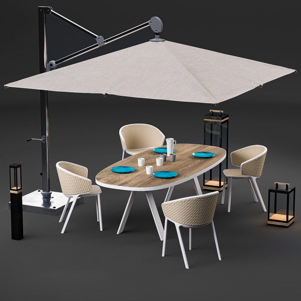 3d obj mg501 cuba lounge chair