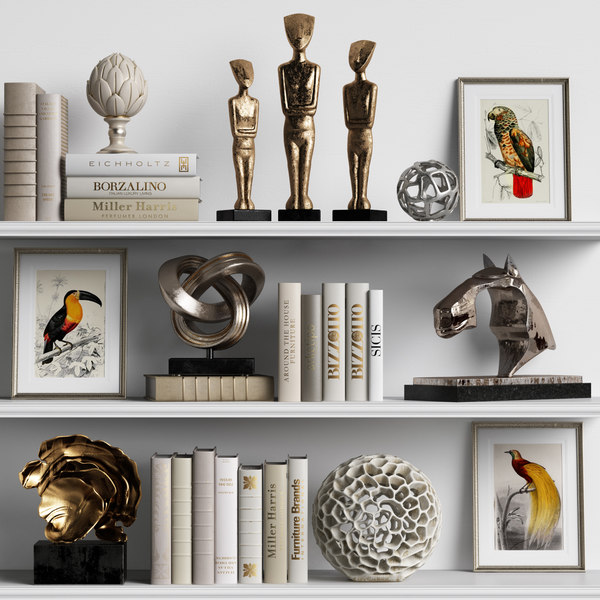 3d simple opened book model