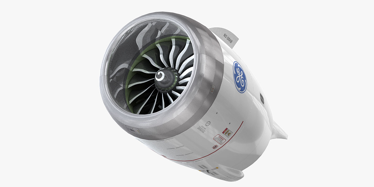 Ge9x jet engine 3D model - TurboSquid 1485255