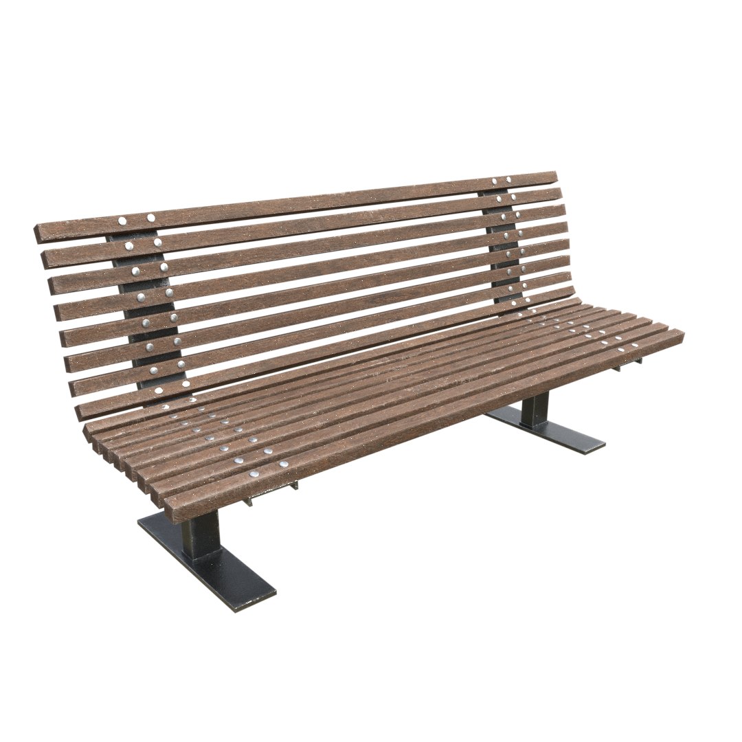 Bench 3D model - TurboSquid 1485360
