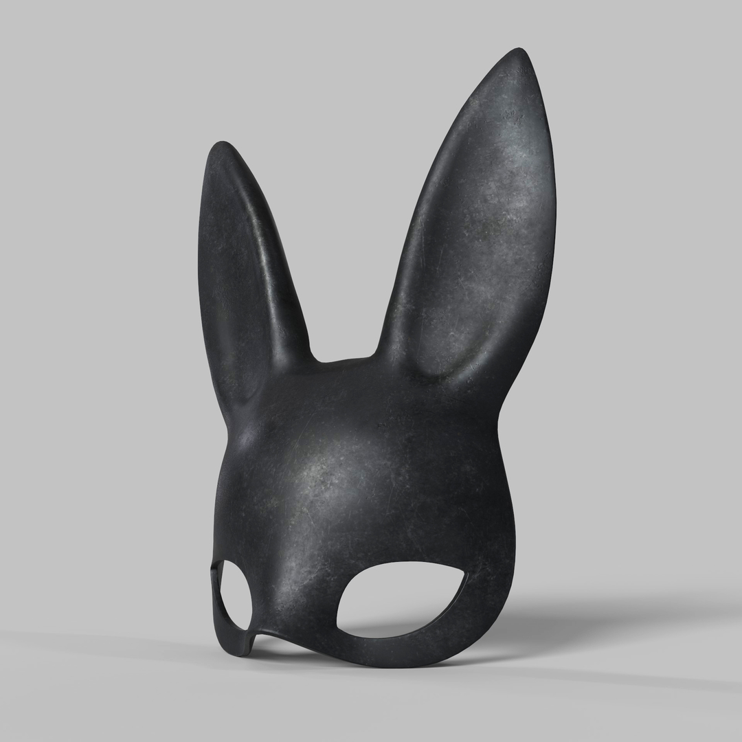Rabbit mask 3D model - TurboSquid 1485407