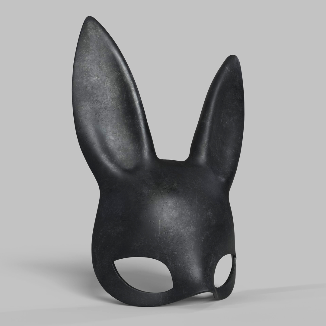 Rabbit mask 3D model - TurboSquid 1485407