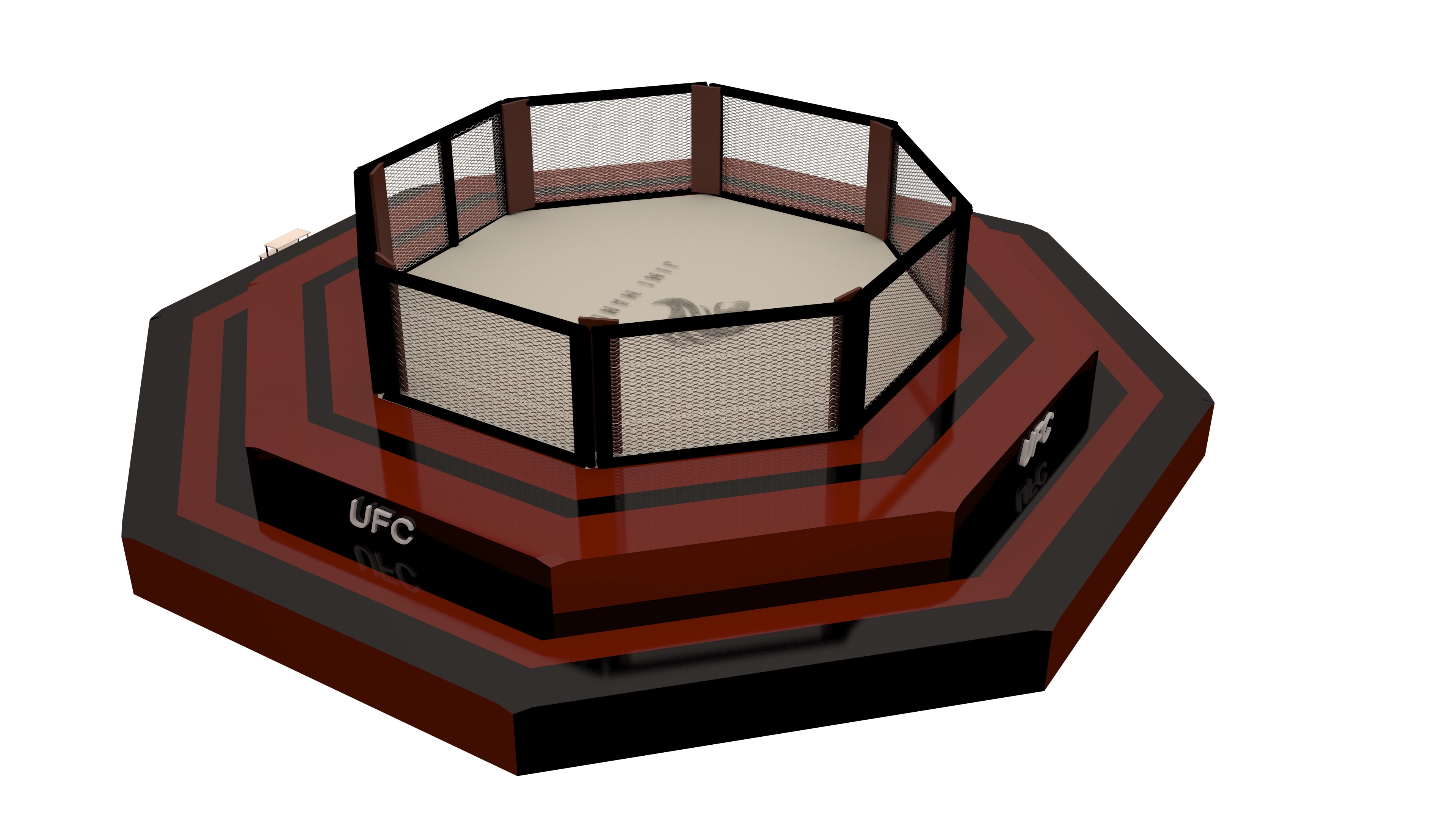 3D arena fight model - TurboSquid 1485436