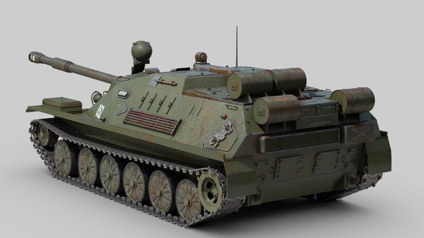 soviet asu 85 3d model