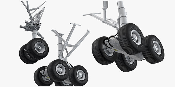 3d nose landing gear
