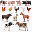 3D model farm animals big 2 - TurboSquid 1485657