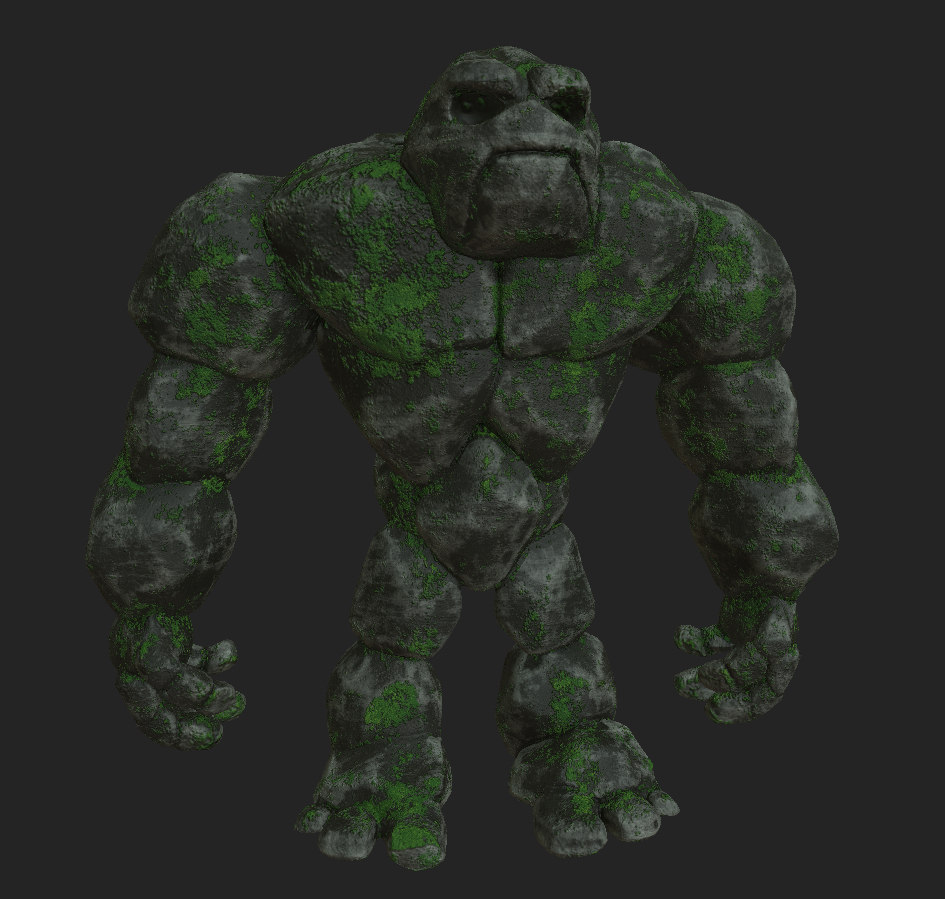 Stone golem 3D model - TurboSquid 1485730