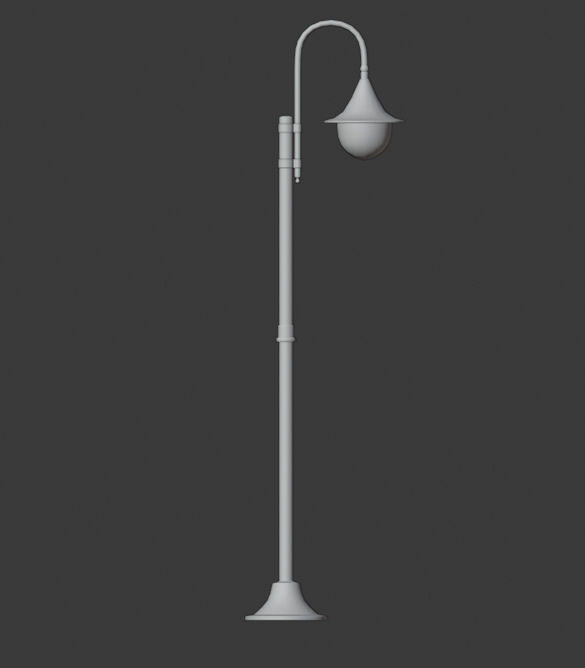 Free texturing street lamp 3D - TurboSquid 1486356