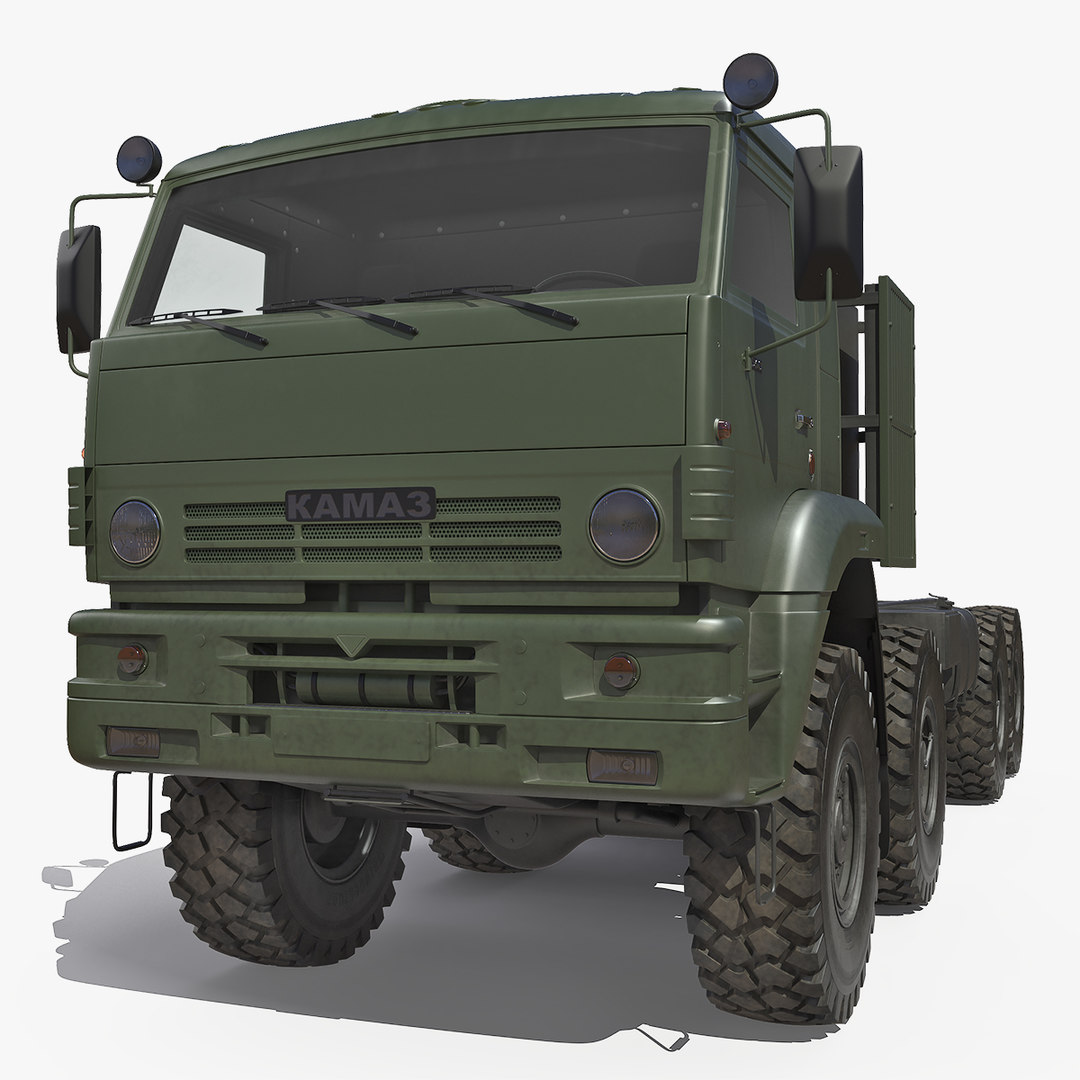 Russian offroad truck kamaz 3D model - TurboSquid 1486328