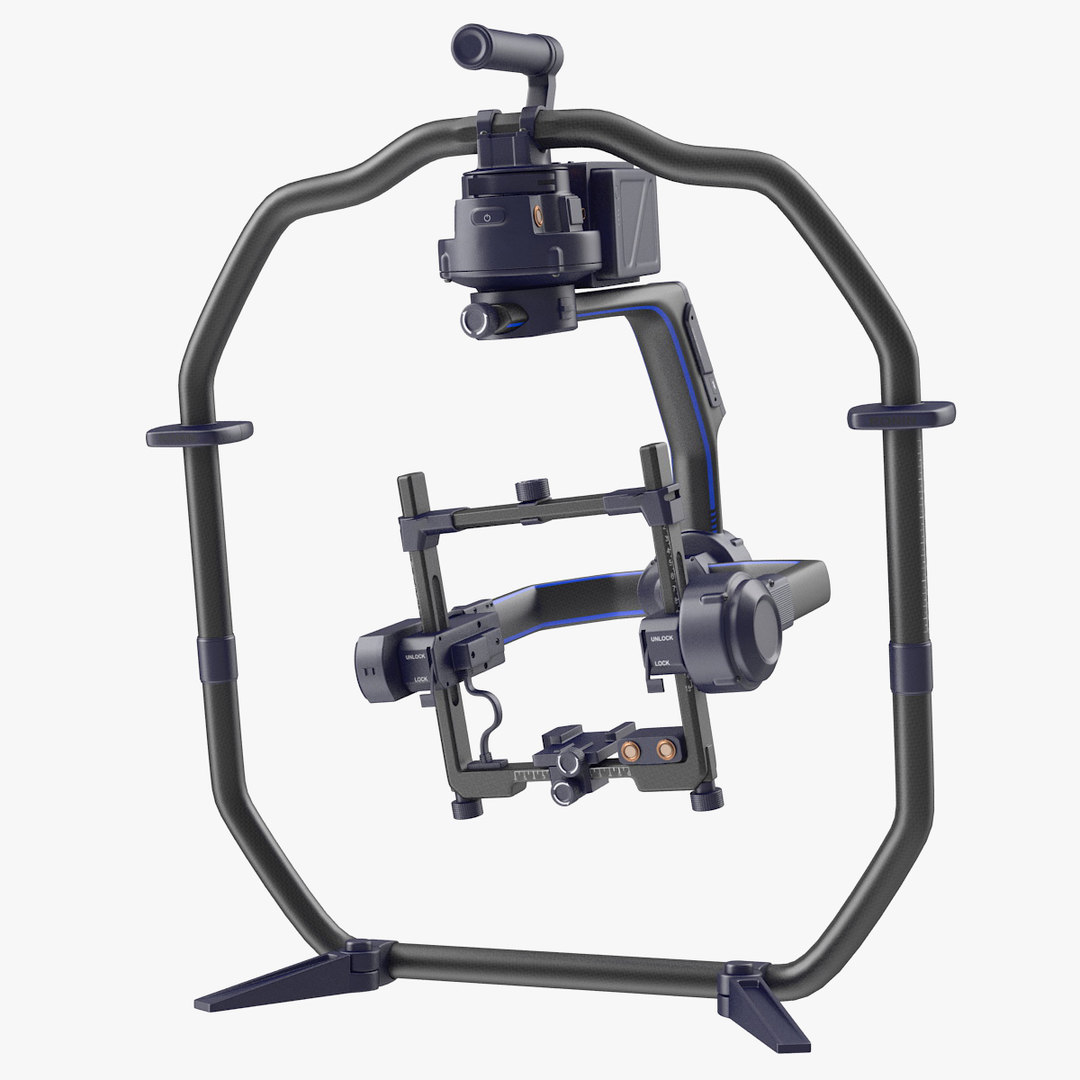 3D professional handheld camera stabilizer model - TurboSquid 1486317