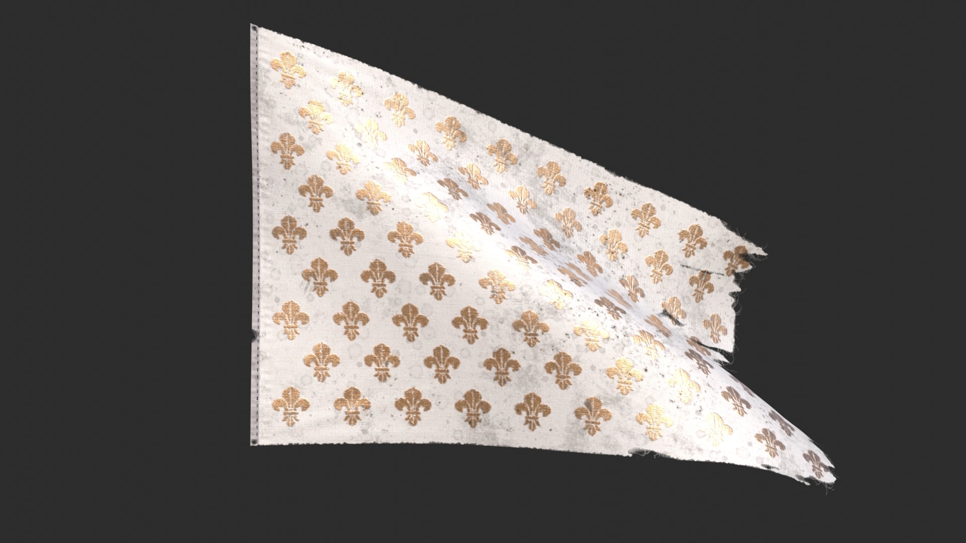 3D model royal french flag 1792 - TurboSquid 1486324