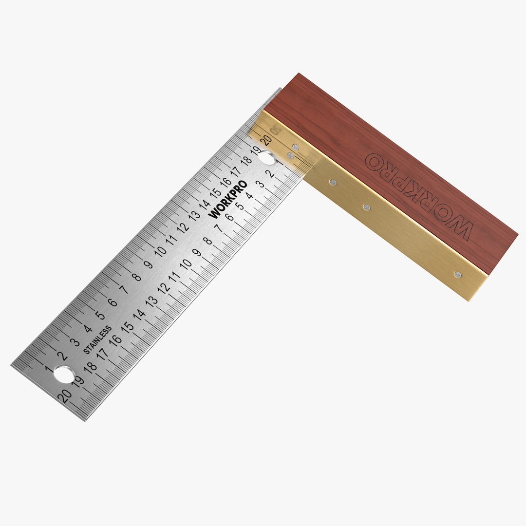 Workpro steel blade square 3D model - TurboSquid 1486442
