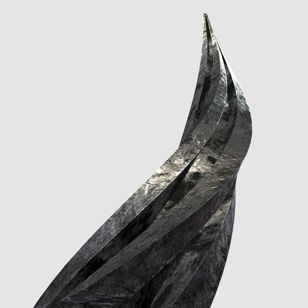 3D truncated twisted pyramid model - TurboSquid 1515760
