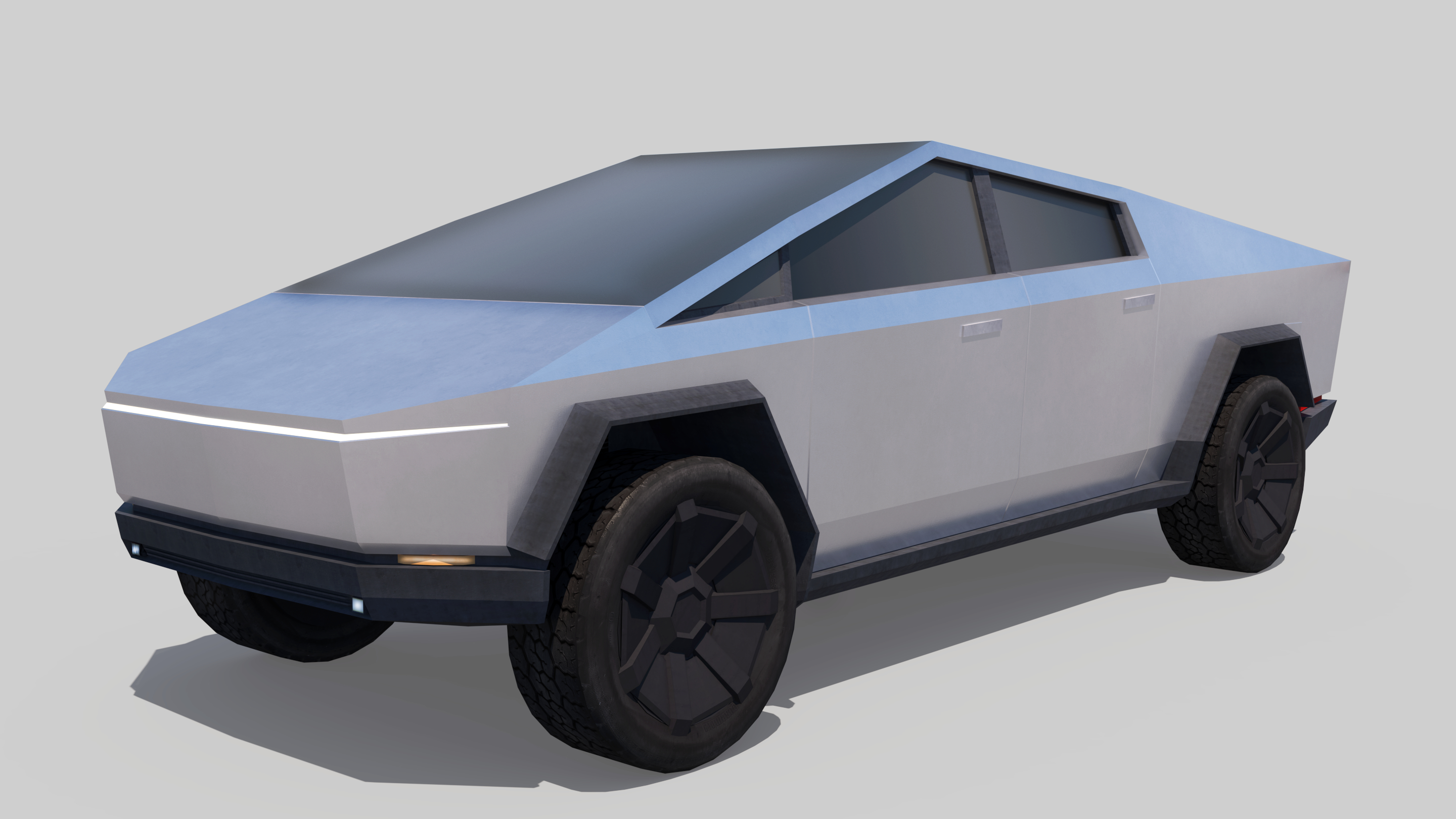 Tesla cybertruck vehicle 3D model - TurboSquid 1486477