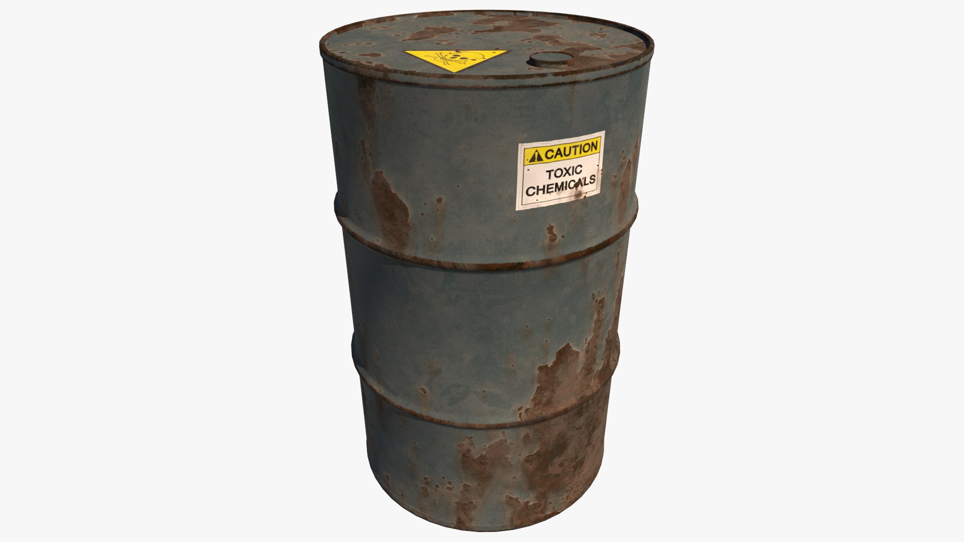 Barrel toxic substances model - TurboSquid 1486487