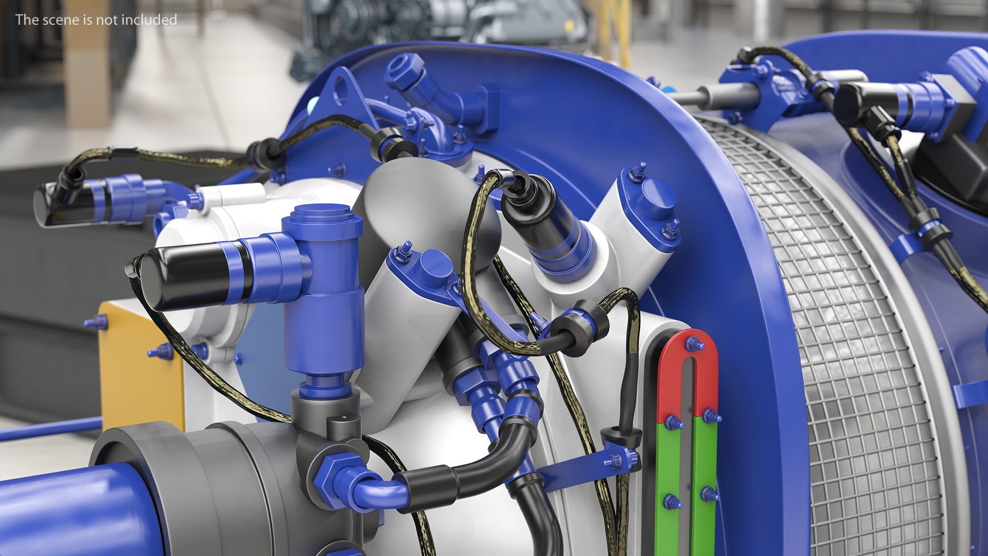 Motor do Turboshaft Modelo 3D - TurboSquid 1486521