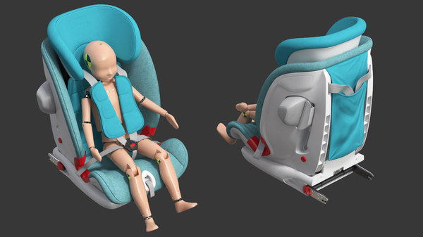 3D child crash test dummy - TurboSquid 1486869