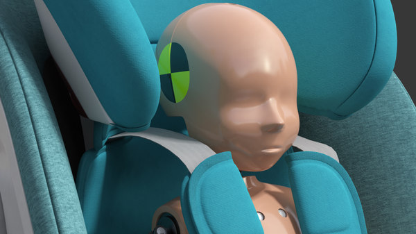 3D child crash test dummy - TurboSquid 1486869