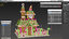 3D christmas gingerbread houses model - TurboSquid 1486870