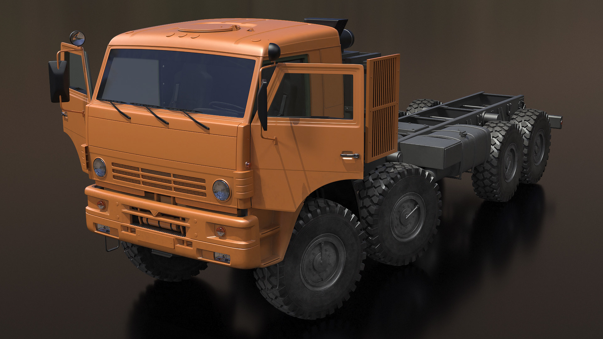 3D 8x8 truck generic rigged - TurboSquid 1486989