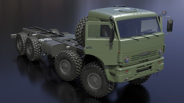 Heavy offroad chassis kamaz 3D model - TurboSquid 1487009