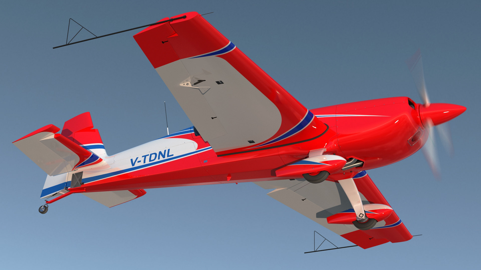 3D aerobatic monoplane extra ea-300 - TurboSquid 1487206