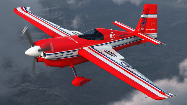 3D aerobatic aircraft zivko edge - TurboSquid 1487400