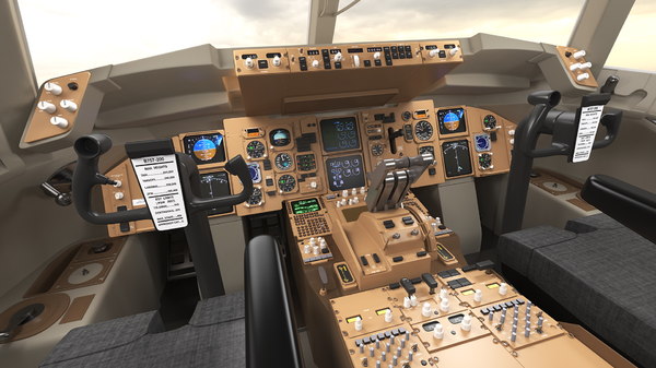 3D boeing 757-200 cockpit 757 model - TurboSquid 1487217
