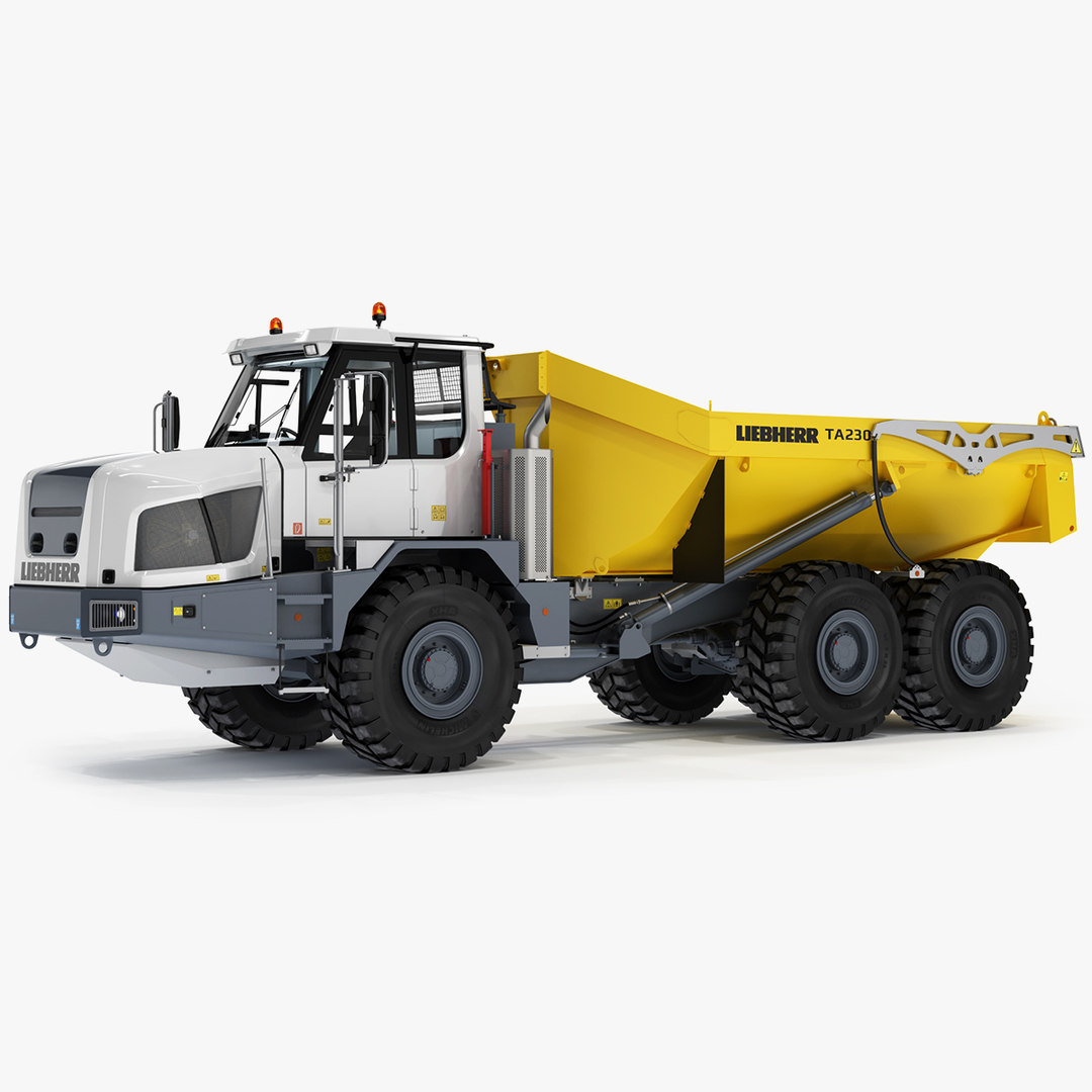 Liebherr ta 230 litronic 3D model - TurboSquid 1487285