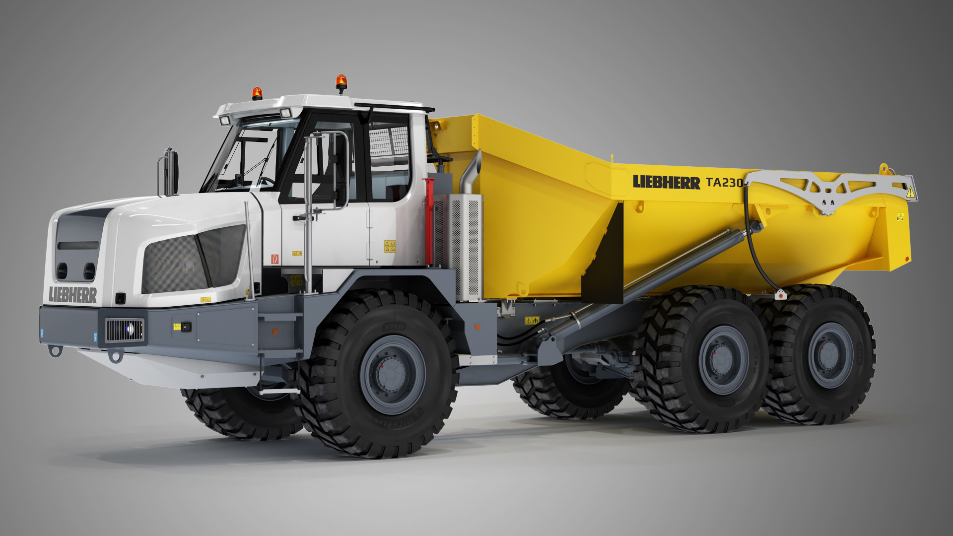 Liebherr ta 230 litronic 3D model - TurboSquid 1487285