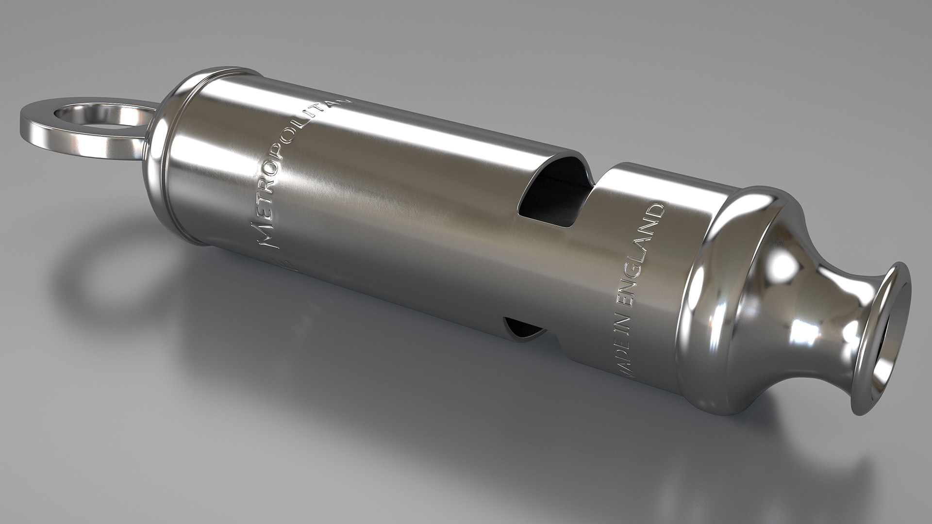 London metropolitan police whistle 3D model - TurboSquid 1487432