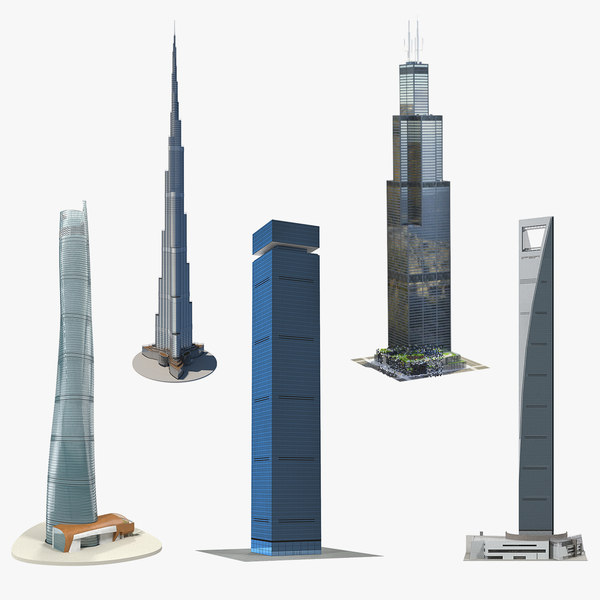 Burj Khalifa Tower 3D Models for Download | TurboSquid