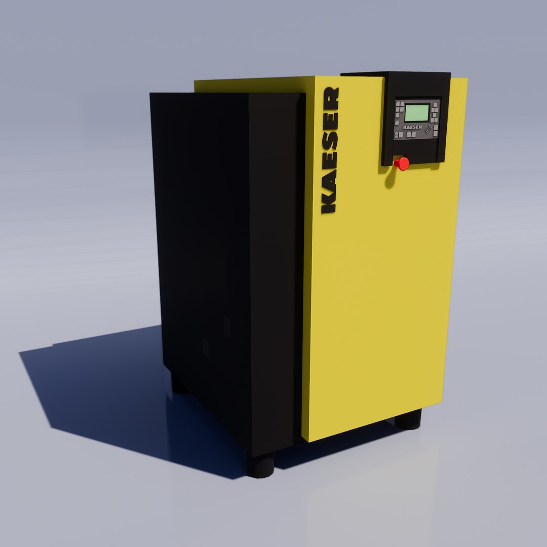 Building Revit Family Air Compressor Kaeser