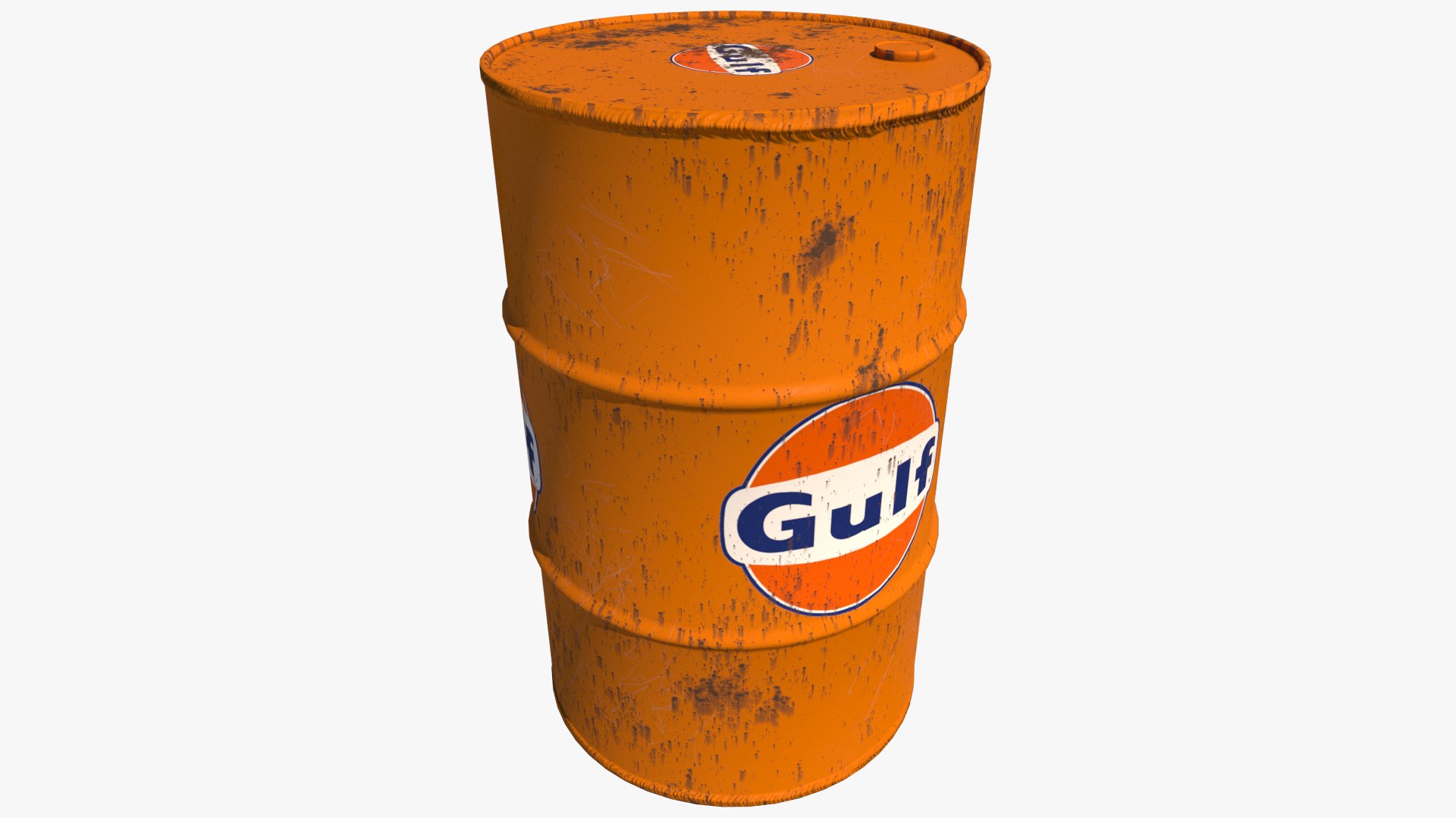 Barrel gulf oil model - TurboSquid 1487724