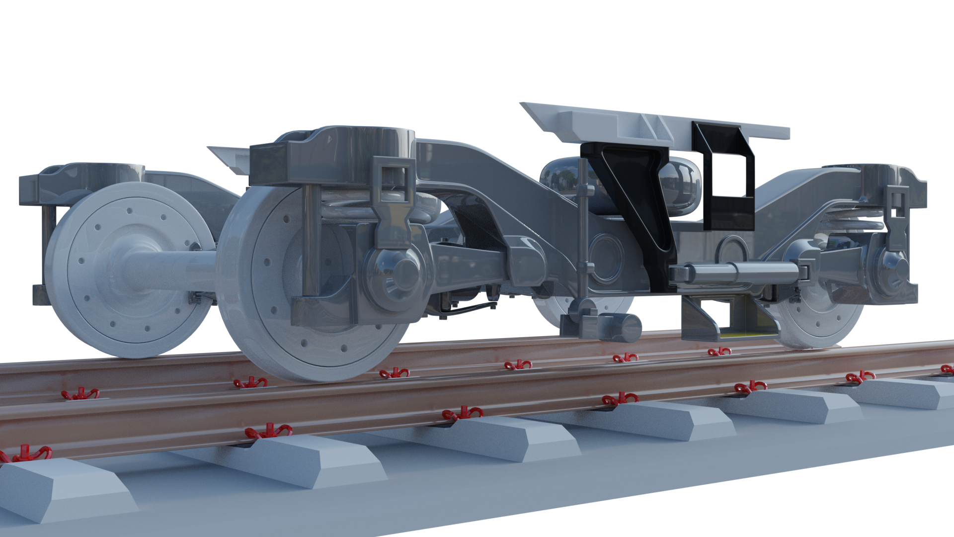 Modello 3D Carrello del treno e pantografo - TurboSquid 1487734