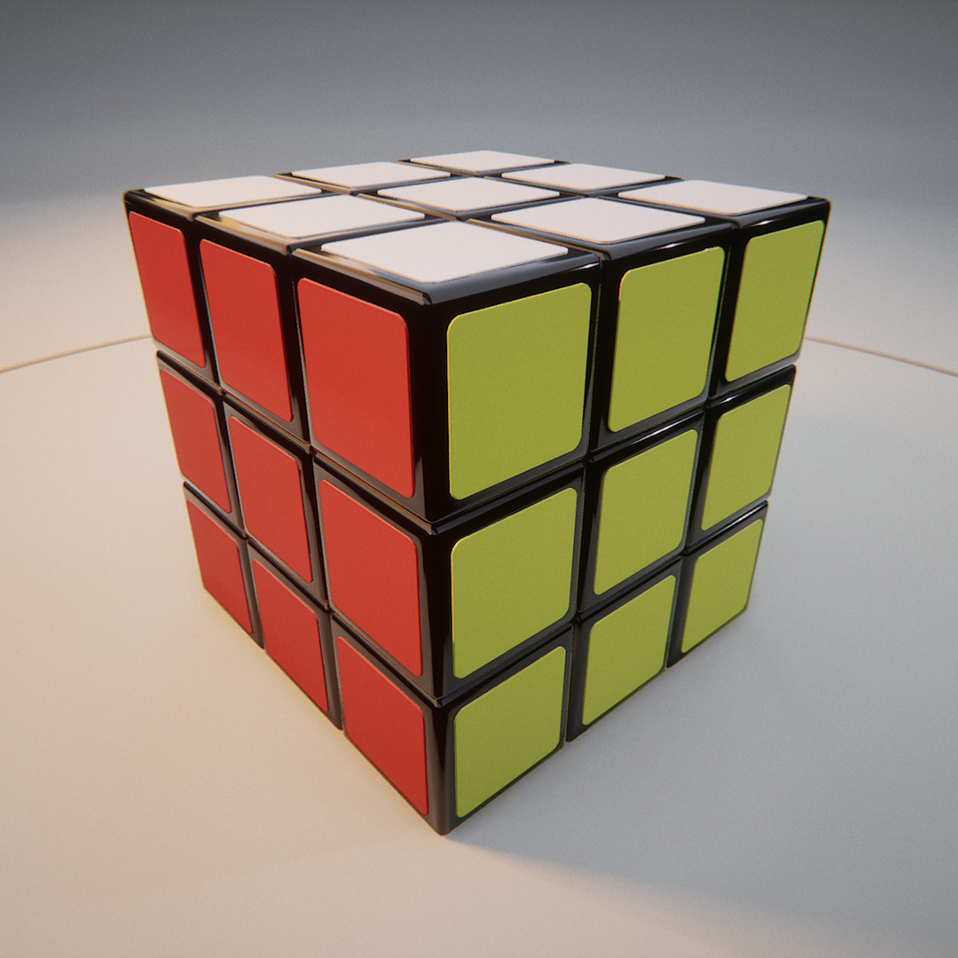 3D модель кубик Рубика - TurboSquid 1487793