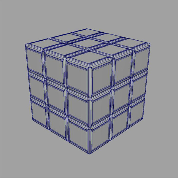3D model rubik s cube - TurboSquid 1487793