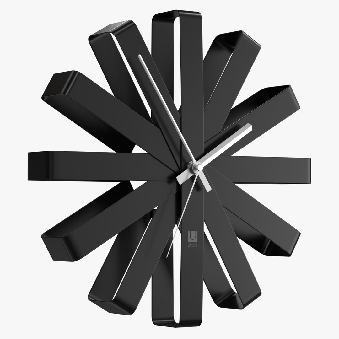 3D realistic wall clock umbra - TurboSquid 1487861