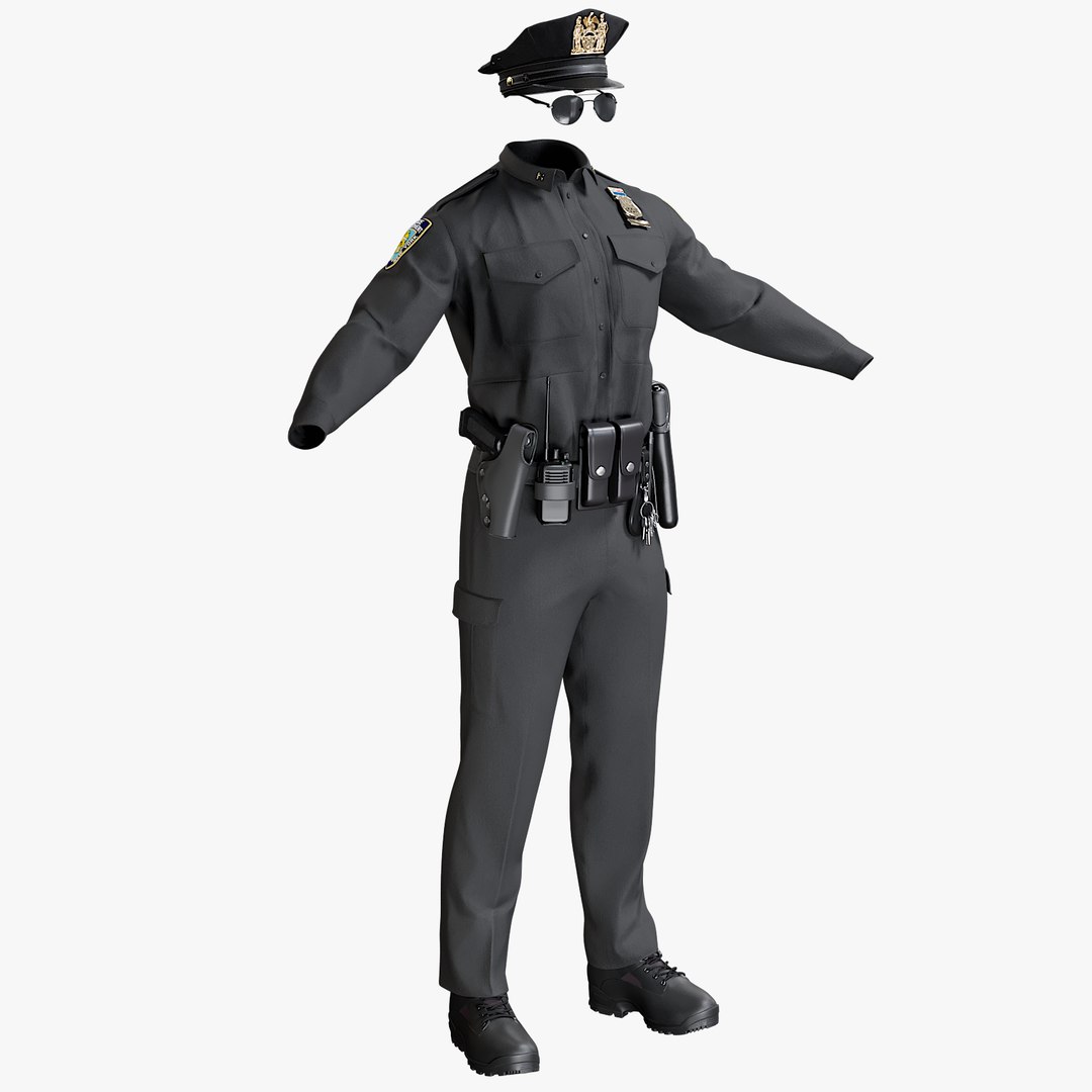 Police 3D model - TurboSquid 1487924