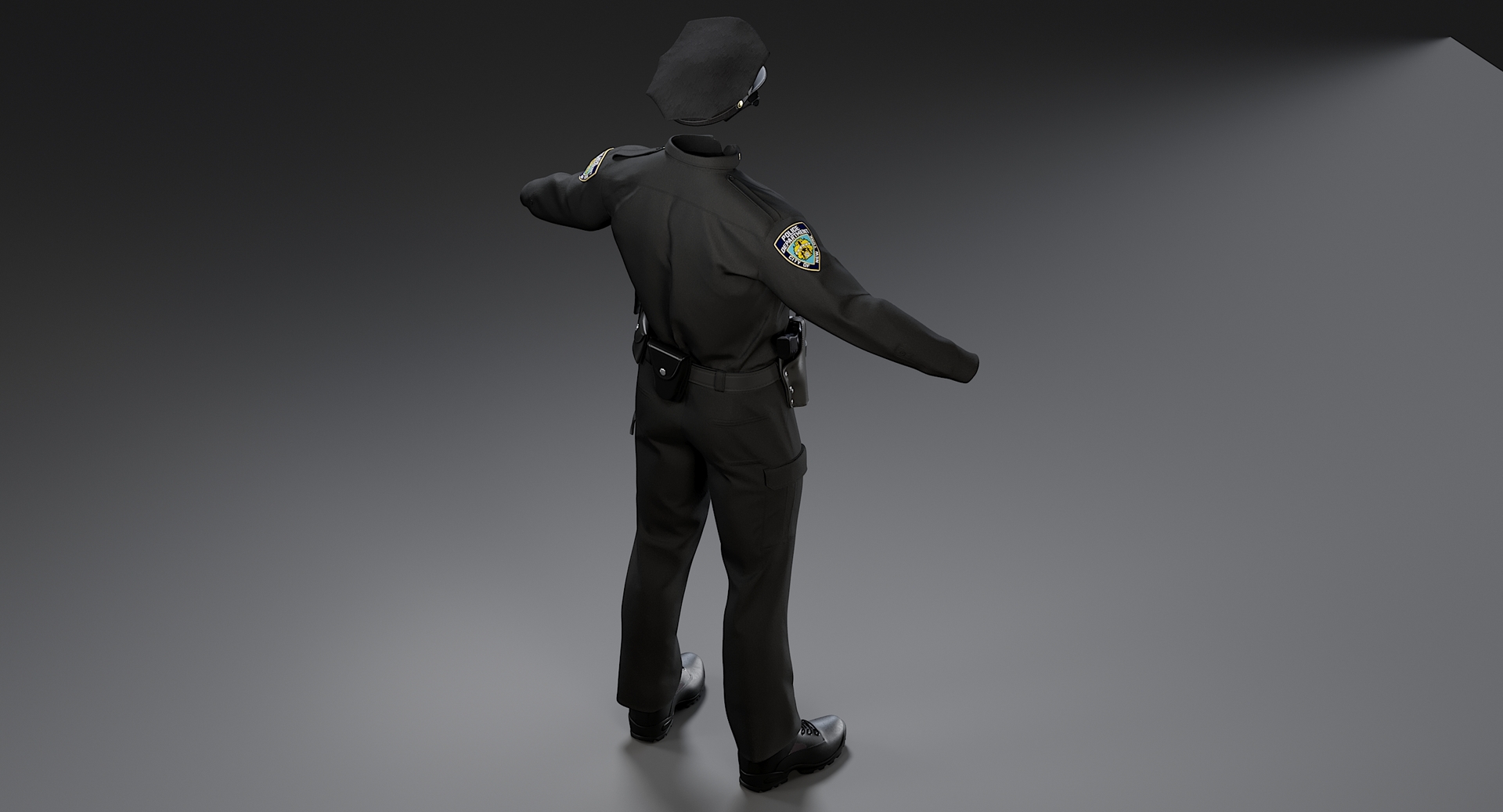Police 3D model - TurboSquid 1487924