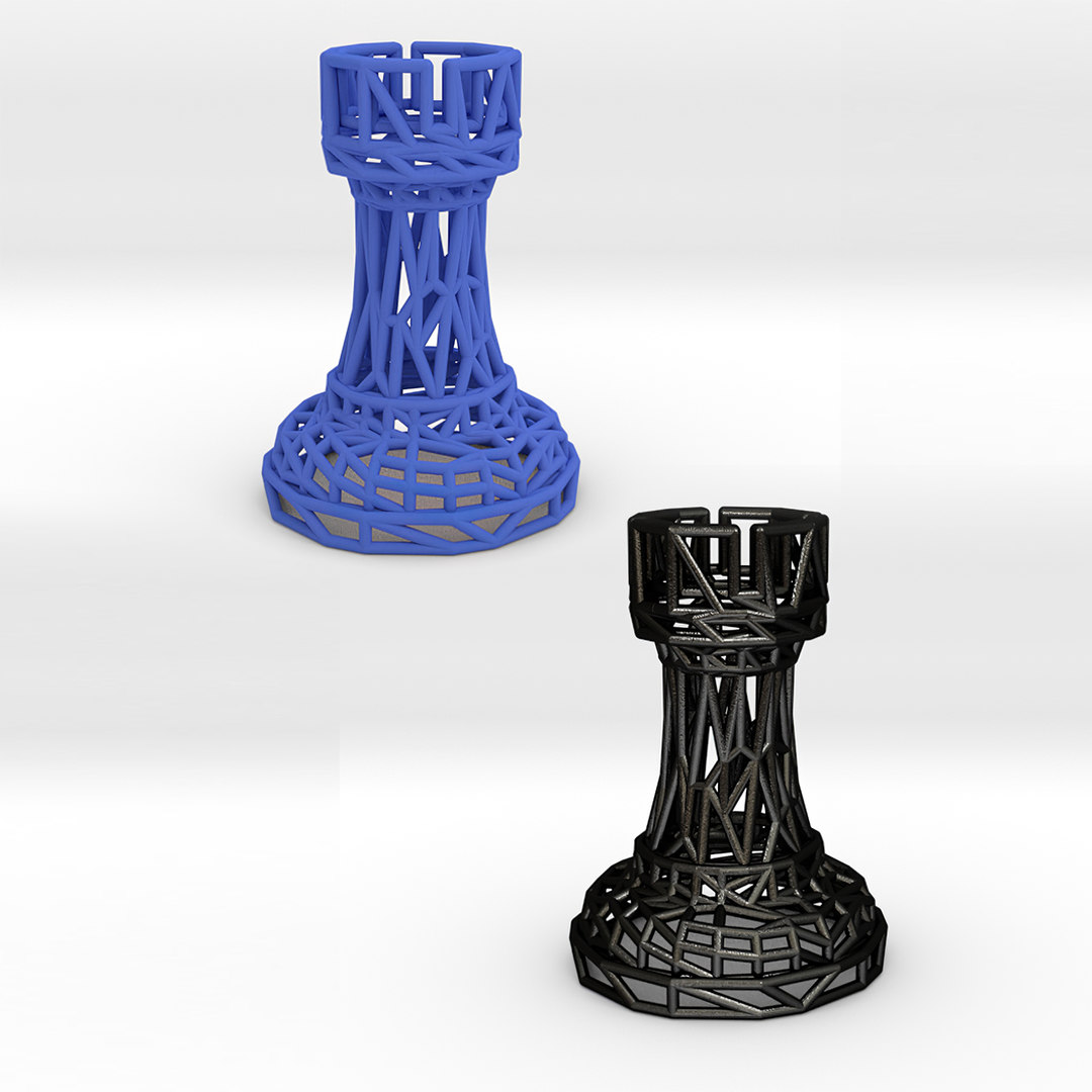 Turm Schachfigur 3D-Modell - TurboSquid 1487997
