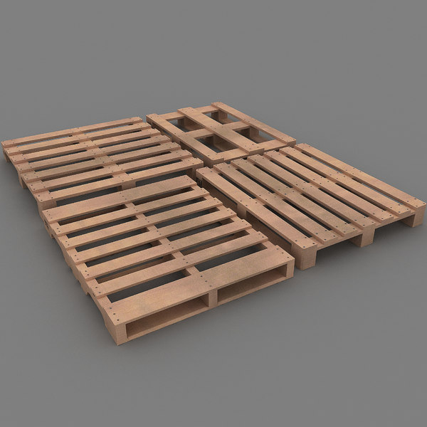 Free 3D Pallet Models | TurboSquid