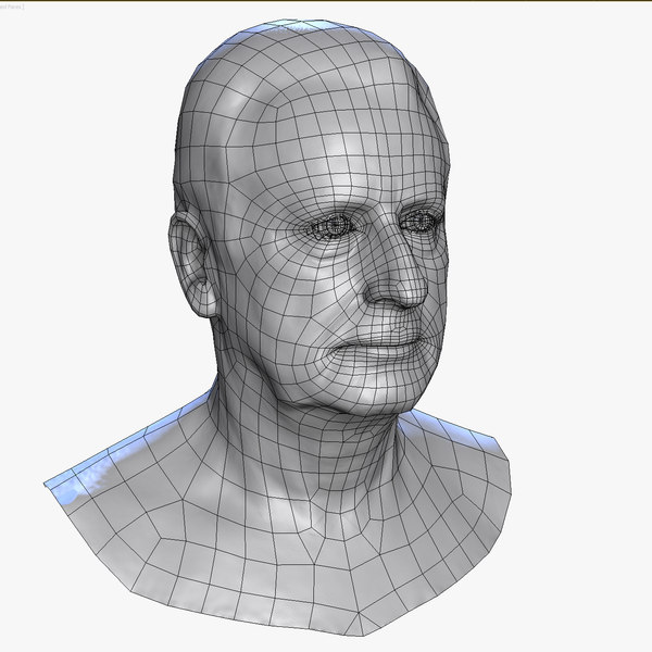 3D older male head model - TurboSquid 1488070