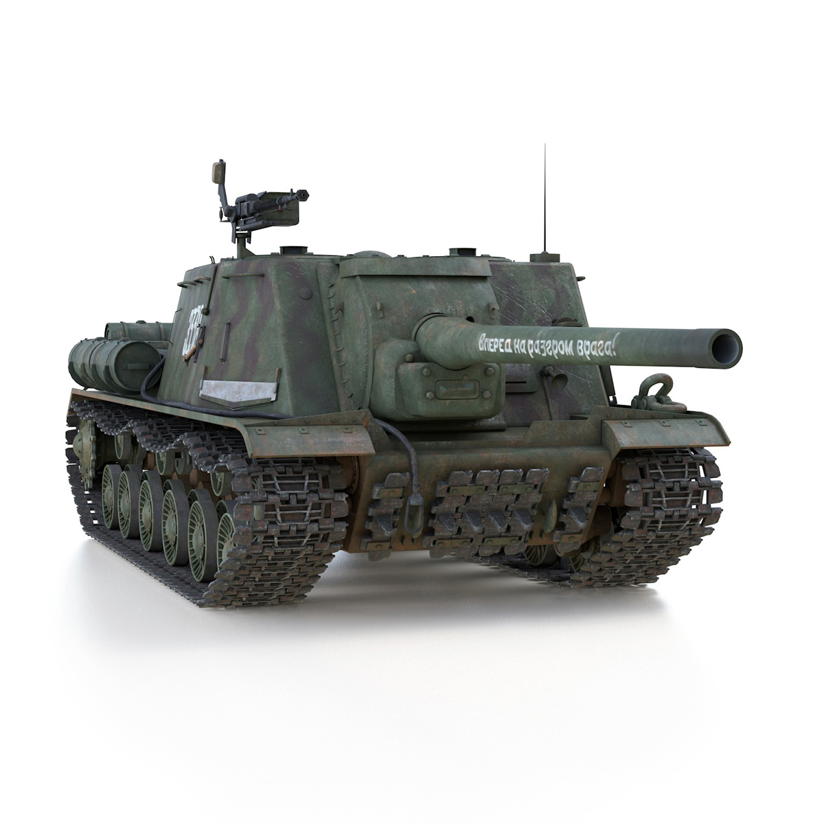 3D isu-122 - 3338 heavy - TurboSquid 1488127