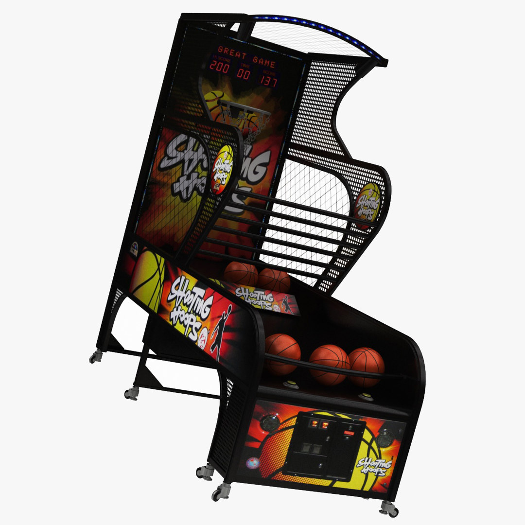 Basketball arcade machine 3D model - TurboSquid 1488195