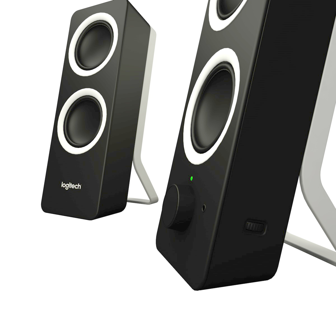Caixa Logitech z200 Modelo 3D - TurboSquid 1488245