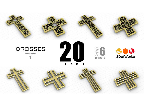 Cross 3D Models for Download | TurboSquid