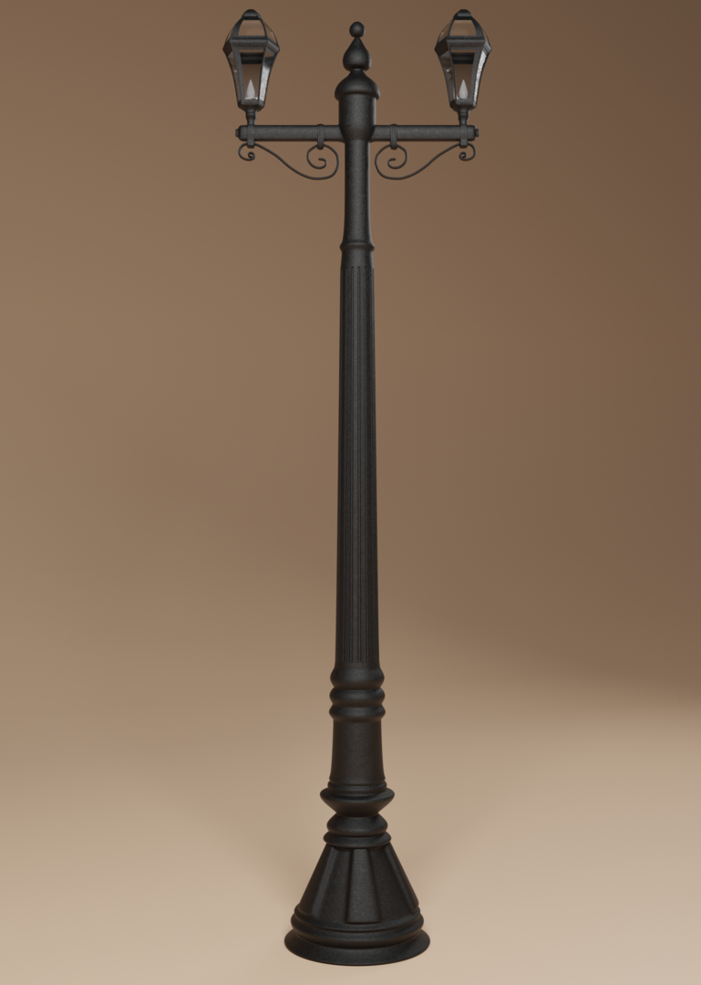 3D classic street light model - TurboSquid 1488794