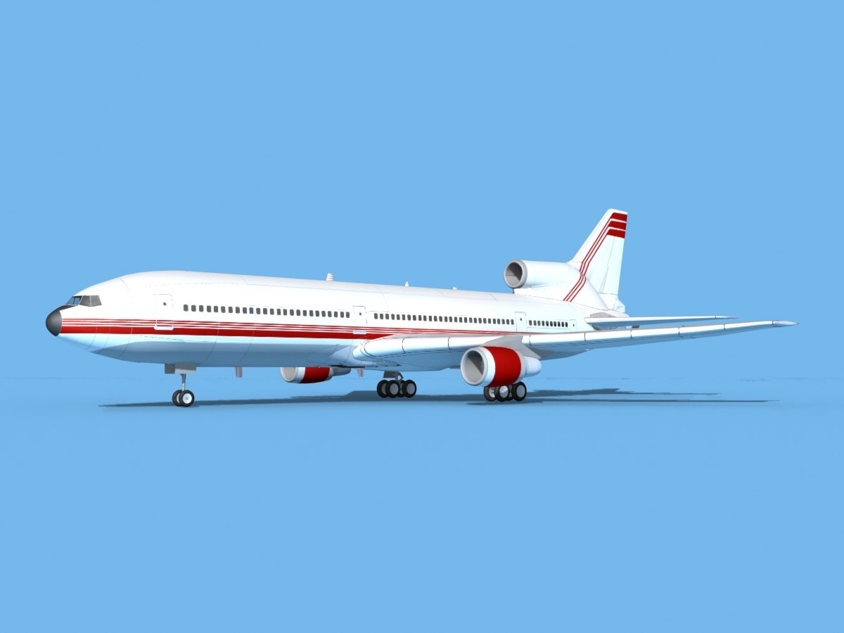 3D lockheed l-1011-10 model - TurboSquid 1488886