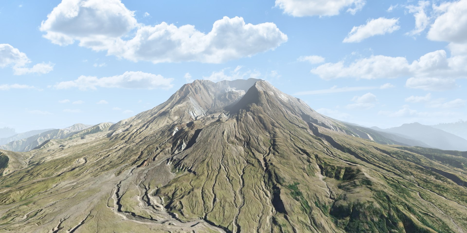 Landscape mount st helens 3D model - TurboSquid 1489074